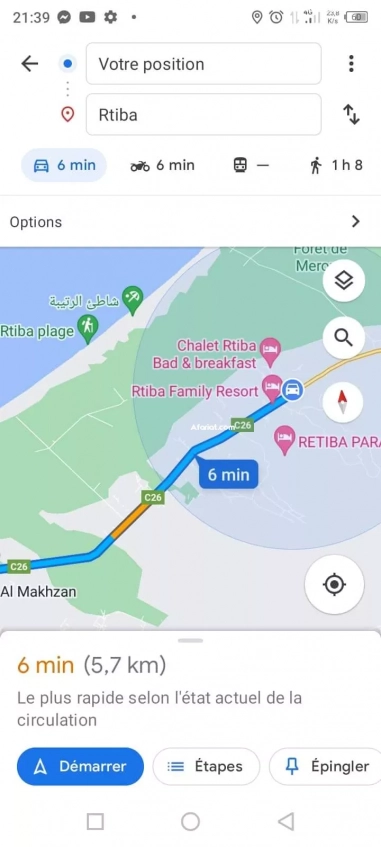 Rtiba takelsa route el hawaria | afariat.com