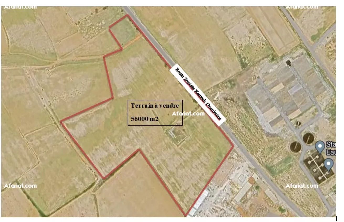 Terrain à vendre à zaouiette kontech jemmal monastir | afariat.com